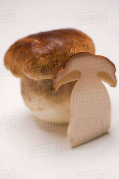 Whole cep and slice of cep - Royalty-free Stock Photo | Dissolve
