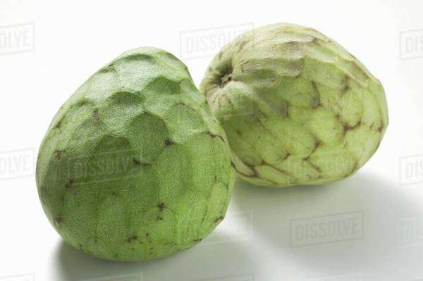 Two cherimoyas - Royalty-free Stock Photo | Dissolve