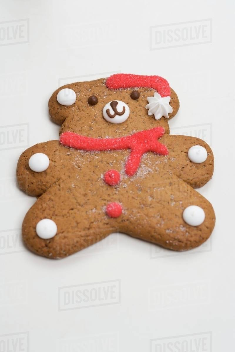 Gingerbread teddy bear - Stock Photo - Dissolve