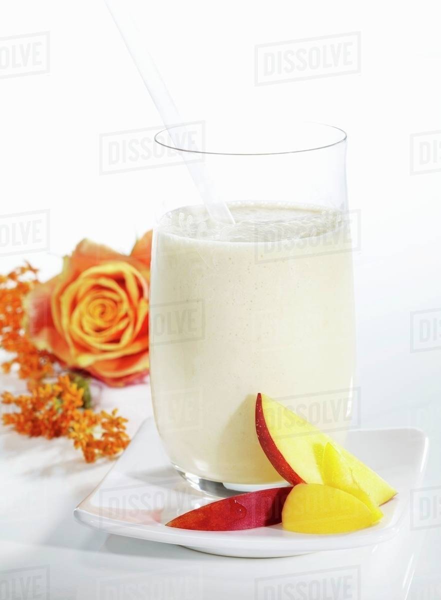Mango shake - Royalty-free Stock Photo | Dissolve