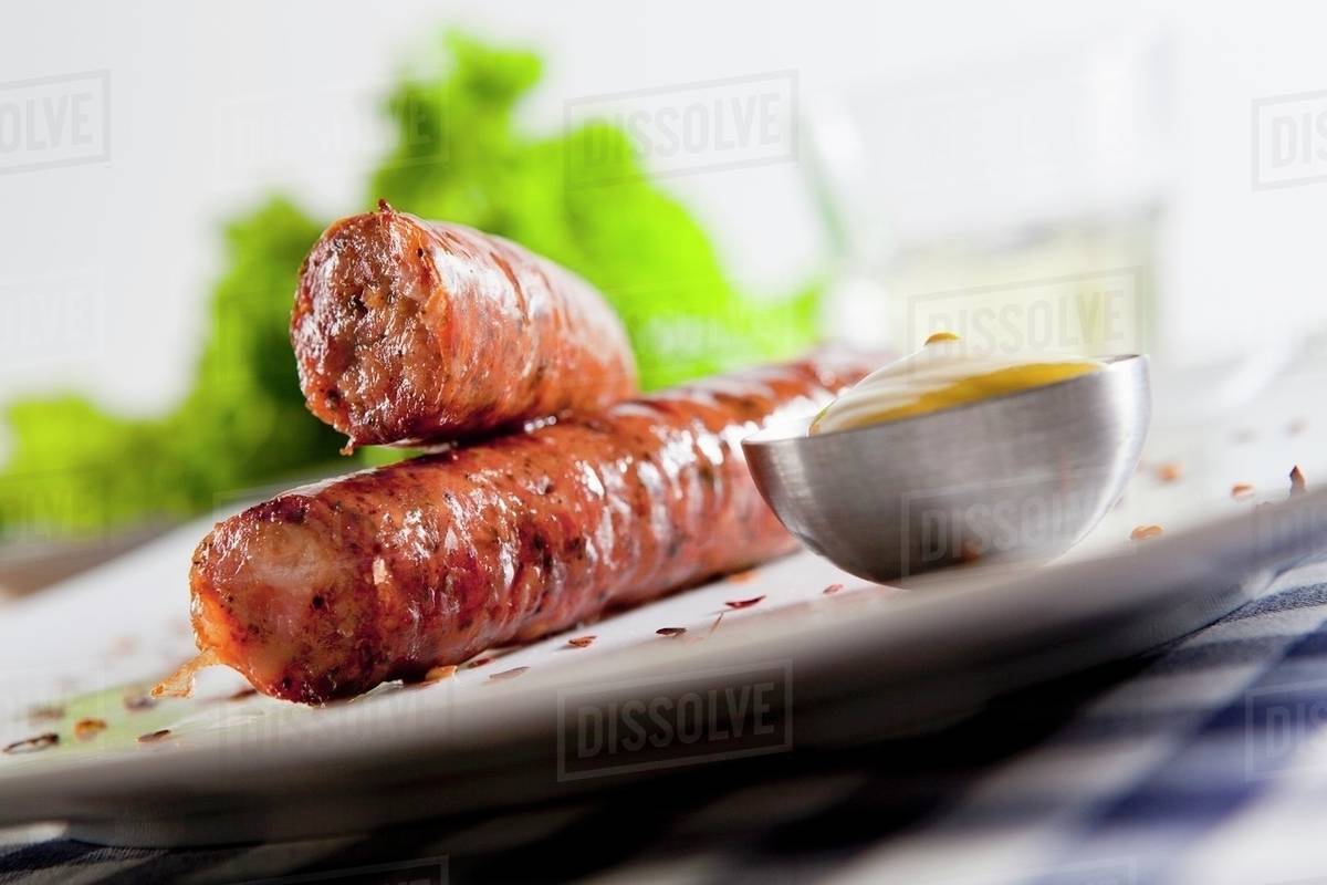 Loukaniko (Greek pork sausage) - Royalty-free Stock Photo | Dissolve
