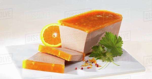 Duck pate with orange - Royalty-free Stock Photo | Dissolve