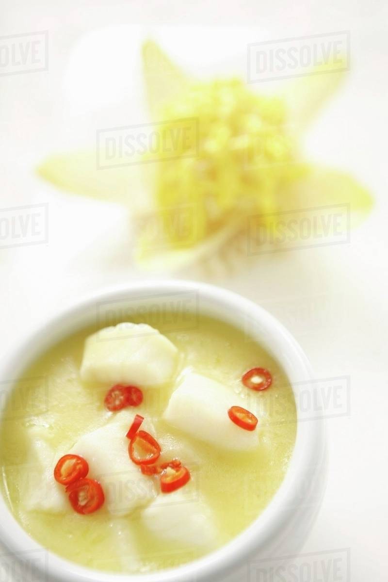Yam soup - Stock Photo - Dissolve