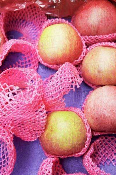 Packaged apples - Stock Photo - Dissolve