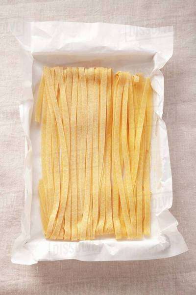 Tagliatelle in a box - Royalty-free Stock Photo | Dissolve