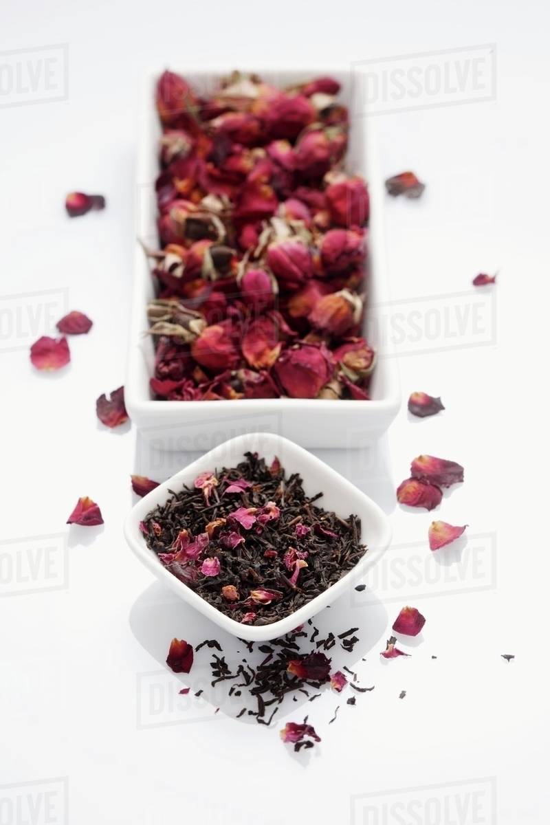 Dried rose tea leaves - Royalty-free Stock Photo | Dissolve