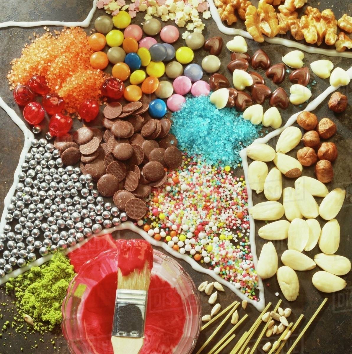 Edible cake decorations - Royalty-free Stock Photo | Dissolve