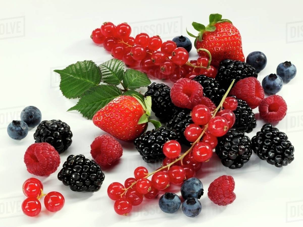 Mixed berries - Royalty-free Stock Photo | Dissolve