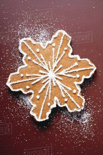 Snowflake biscuit - Royalty-free Stock Photo | Dissolve