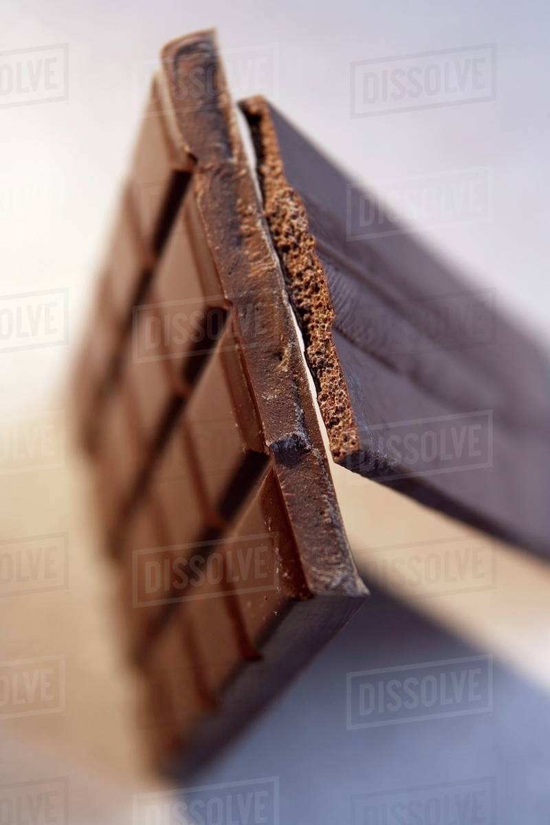 Two chocolate bars of different quality - Royalty-free Stock Photo ...