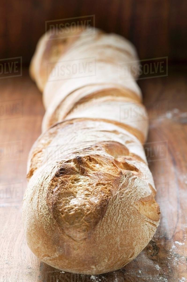 Rustic French stick - Stock Photo - Dissolve