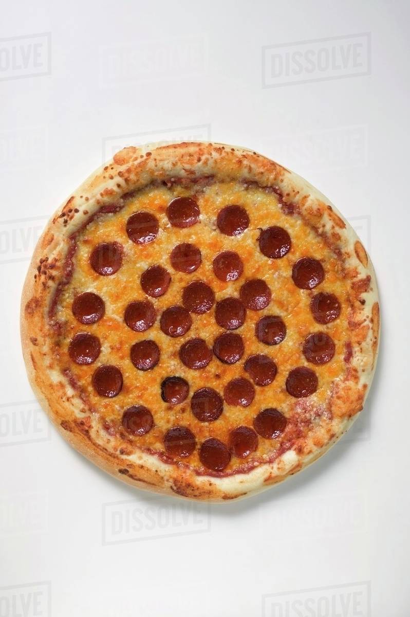 American-style pepperoni pizza - Royalty-free Stock Photo | Dissolve