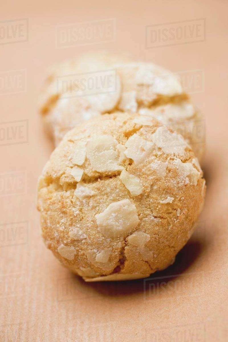 Italian almond biscuits - Royalty-free Stock Photo | Dissolve