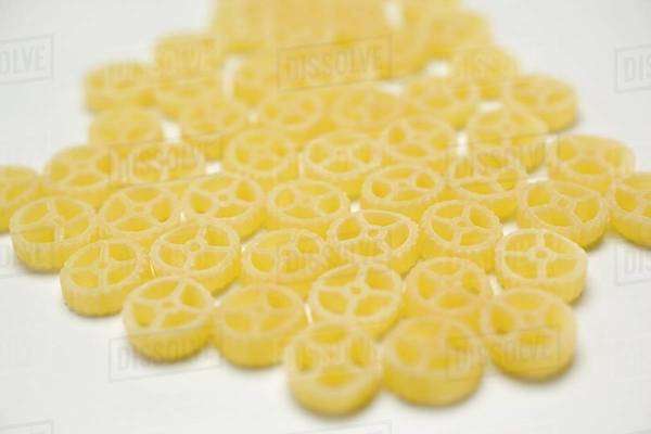 Wagon wheel pasta - Royalty-free Stock Photo | Dissolve