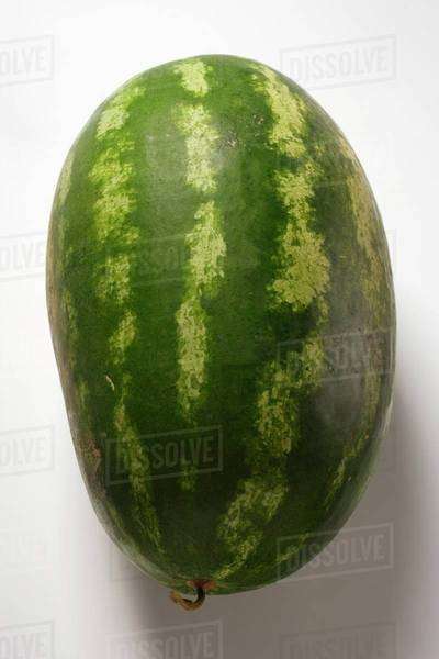 Oval watermelon - Royalty-free Stock Photo | Dissolve