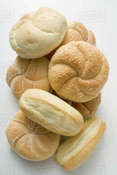 Various types of bread rolls - Royalty-free Stock Photo | Dissolve