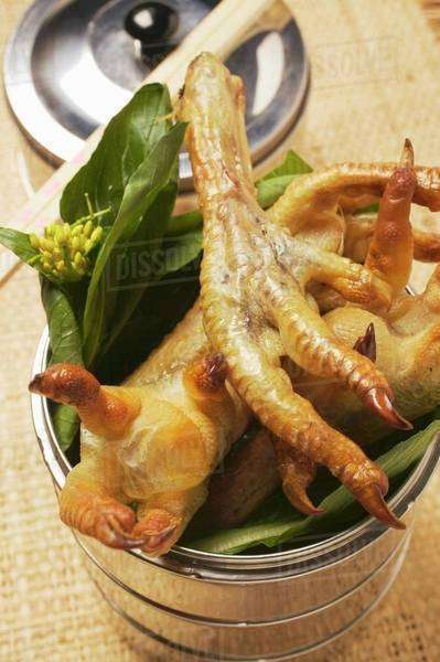 Deep-fried chicken feet (Asia) - Royalty-free Stock Photo | Dissolve