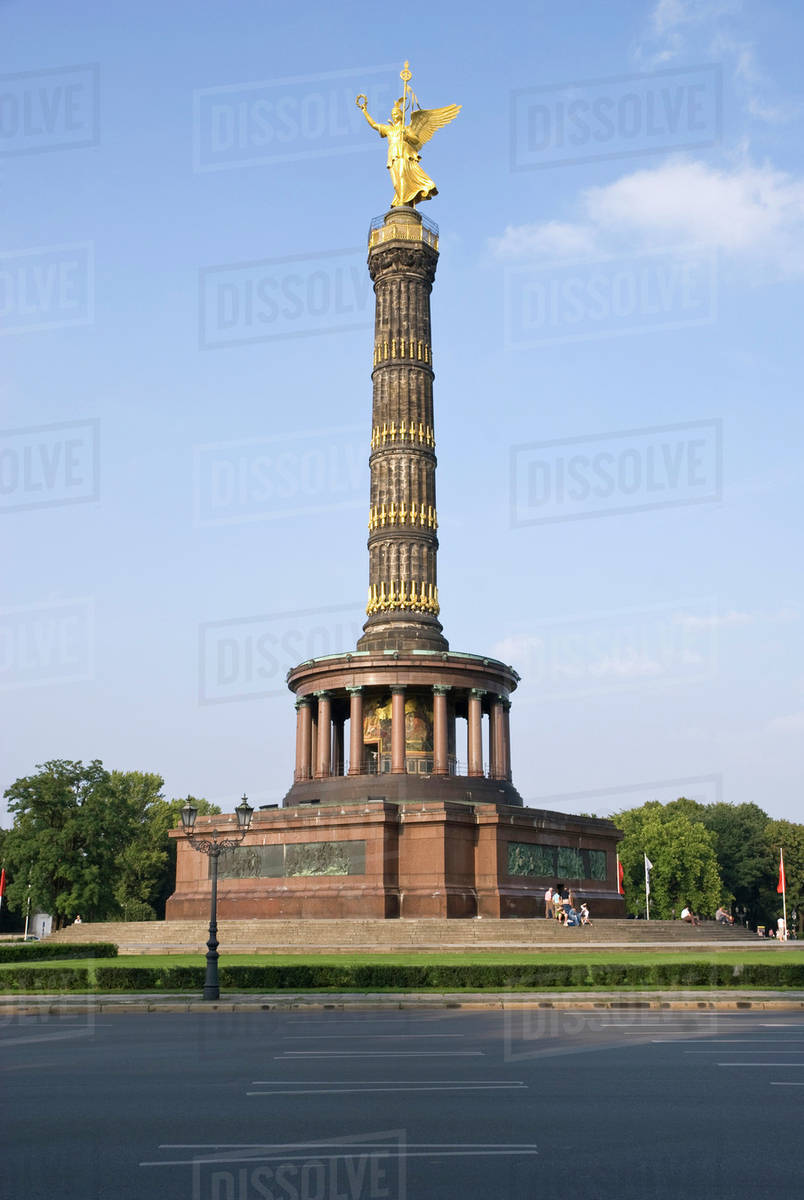 Germany, Berlin, Victory column - Stock Photo - Dissolve