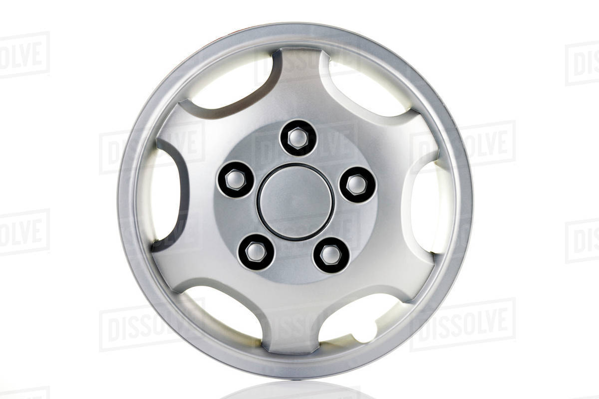 Silver wheel, close-up - Stock Photo - Dissolve