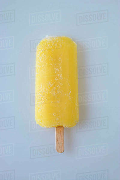 Ice lolly, overhead view - Stock Photo - Dissolve