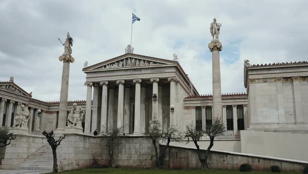 The Modern Academy of Athens also known as Plato's or Platonic Academia ...