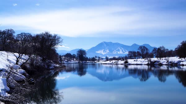 Chikuma River, Nagano Prefecture, Japan - 4K Royalty-free Stock Video ...