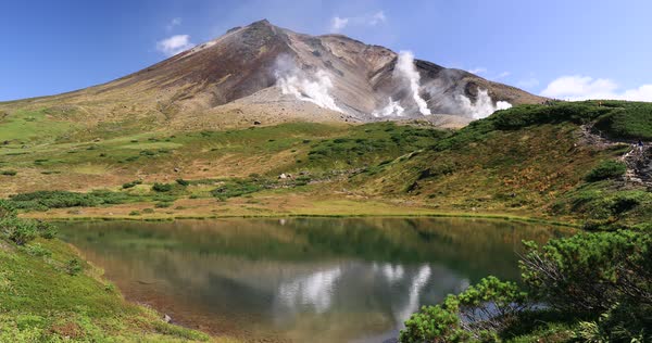 Taisetsu National Park, Hokkaido, Japan - 4K Royalty-free Stock Video ...