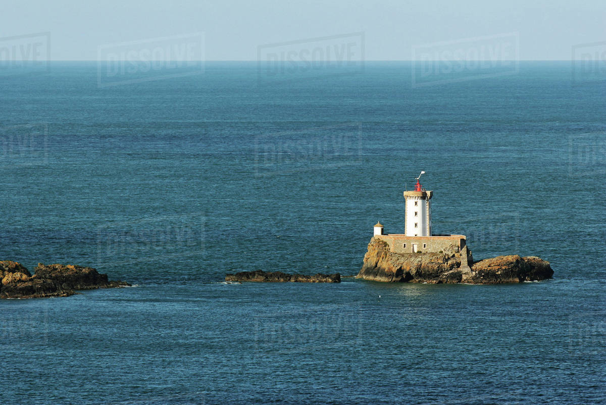 Lighthouse, Brittany, France - Royalty-free Stock Photo | Dissolve