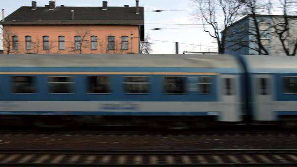 Side POV from moving train - HD Rights-managed Stock Video Footage ...