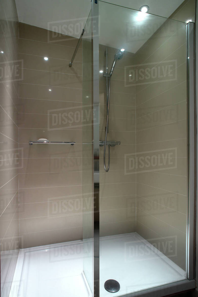 Shower cubicle - Stock Photo - Dissolve