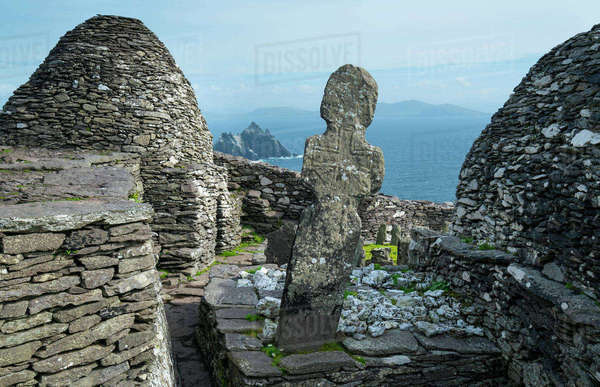 Monastery on Skellig Michael, Skellig Islands World Heritage Site ...