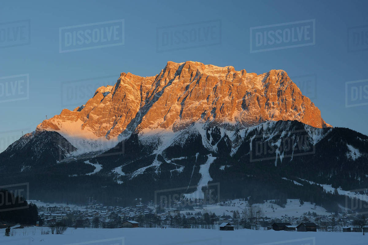 Zugspitze, Lermoos, Tyrol, Austria - Royalty-free Stock Photo | Dissolve