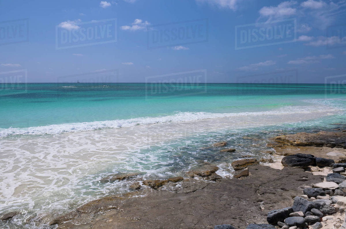 Beach, Cayo Largo, Canarreos Archipelago, Cuba - Royalty-free Stock ...