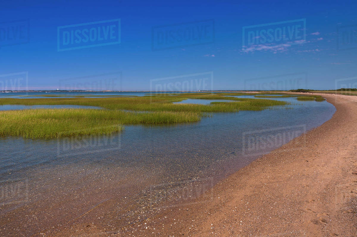 Shoreline at Provincetown, Cape Cod, Massachusetts, USA - Stock Photo ...