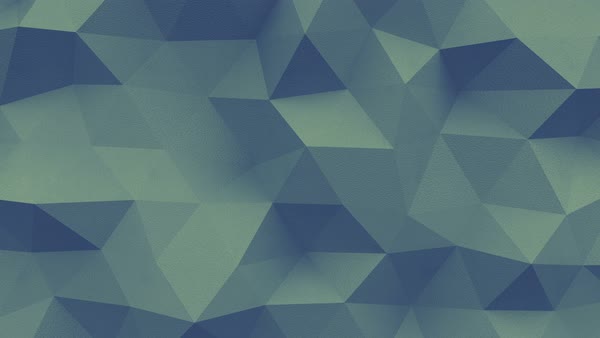 Polygonal space with rough texture. Seamless loop 3D render smooth ...