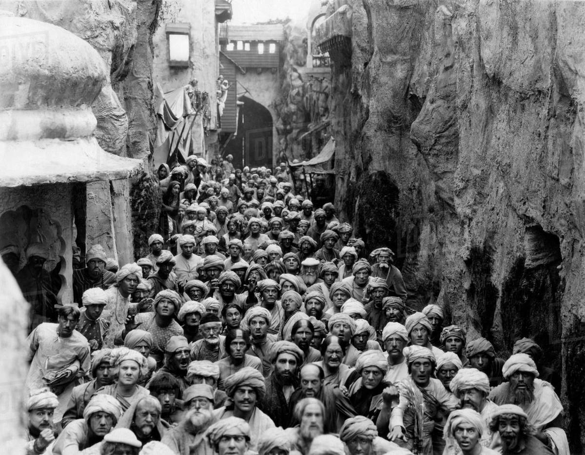 Mob scene - Stock Photo - Dissolve