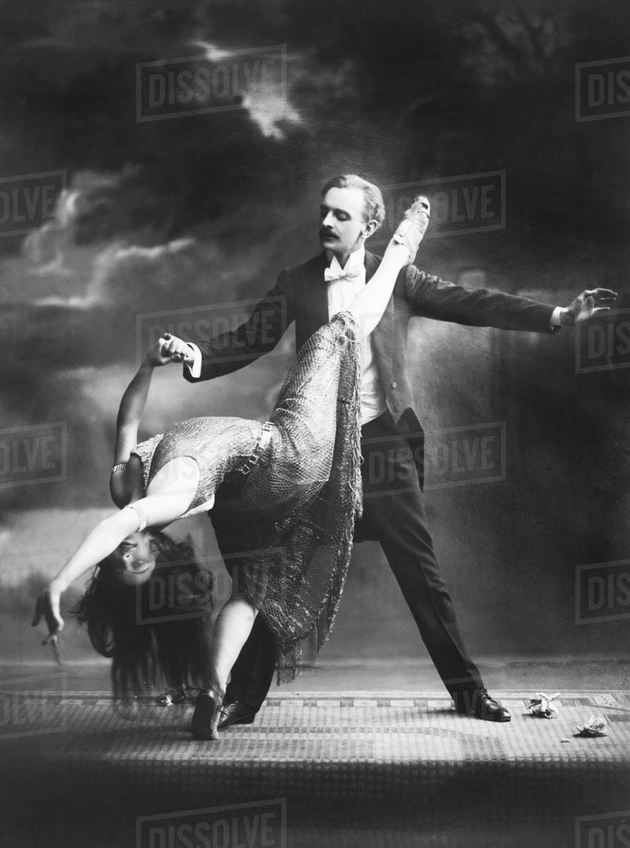 Dramatic dance performance - Royalty-free Stock Photo | Dissolve