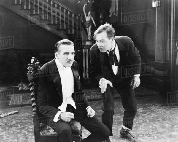 Two men having a heated discussion - Royalty-free Stock Photo | Dissolve