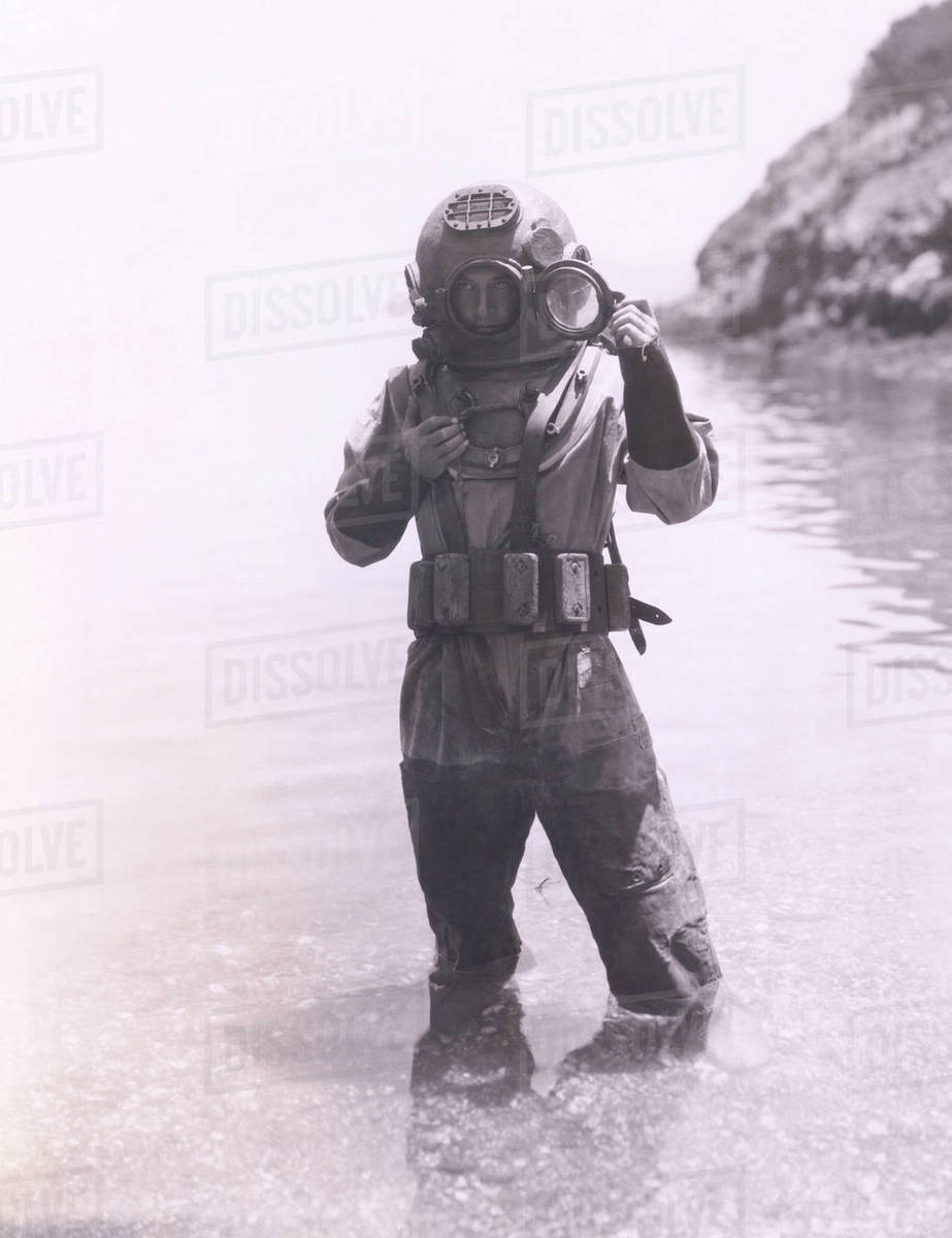 Deep sea diver - Stock Photo - Dissolve