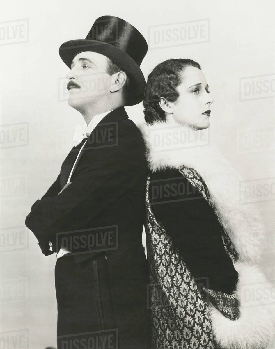 Back to back - Stock Photo - Dissolve