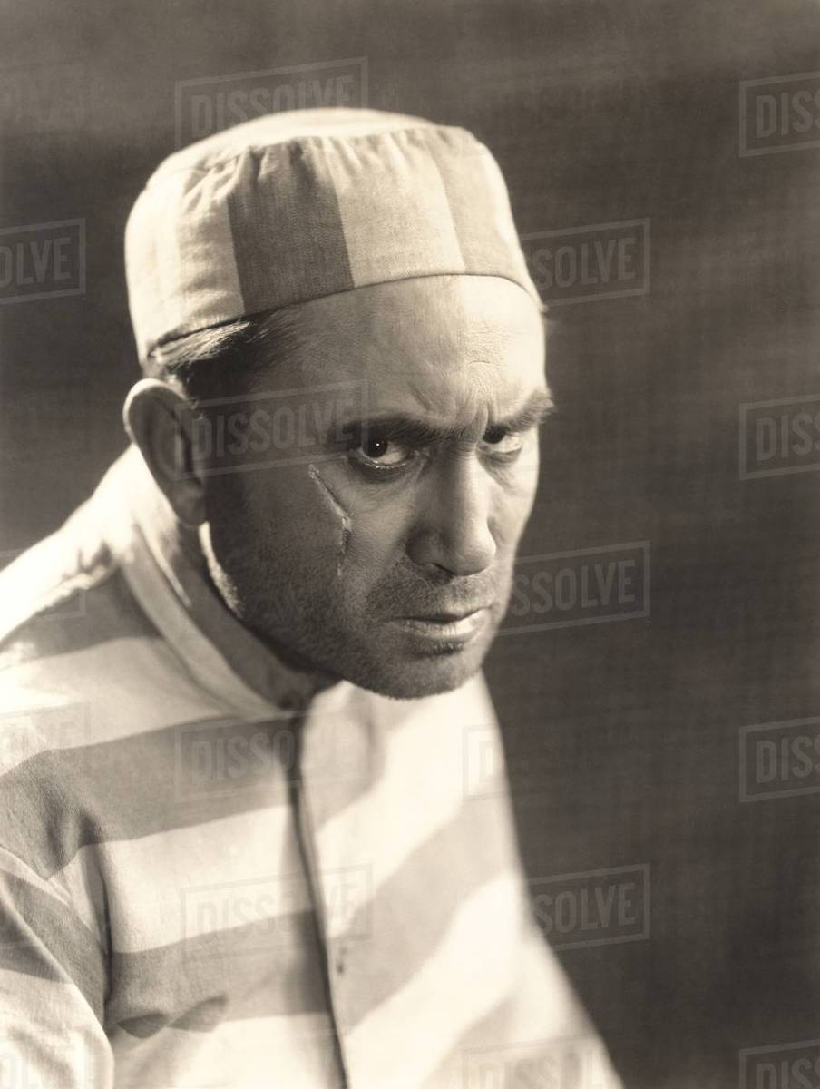 Prisoner with scar - Royalty-free Stock Photo | Dissolve
