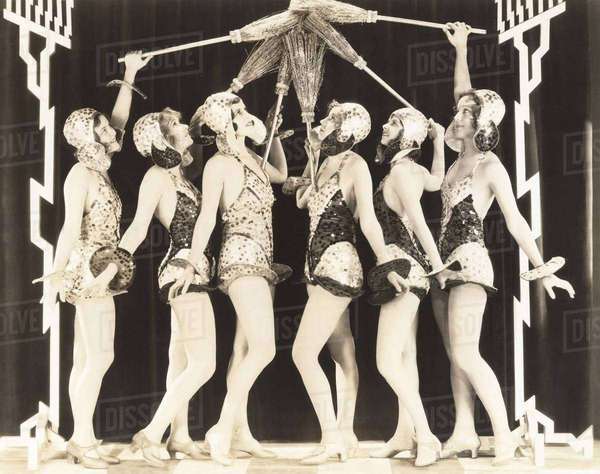 Broom dance - Royalty-free Stock Photo | Dissolve