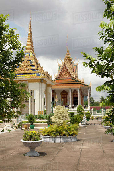 Cambodian pagoda - Royalty-free Stock Photo | Dissolve