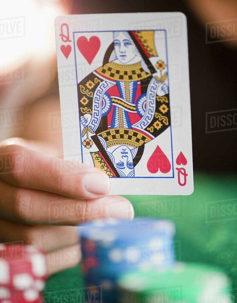 King And Queen Cards Holding Hands