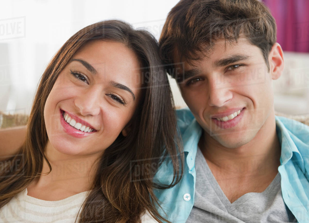 Smiling couple - Royalty-free Stock Photo | Dissolve