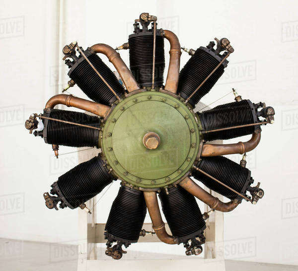Close up of propeller engine - Royalty-free Stock Photo | Dissolve