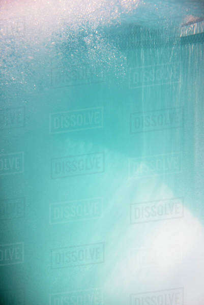 Underwater view of swimming pool - Royalty-free Stock Photo | Dissolve