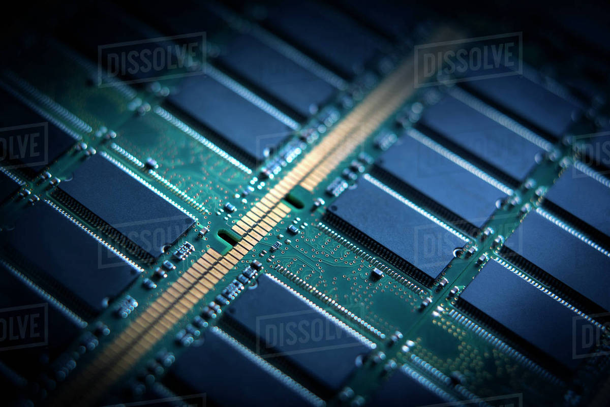 Two RAM modules - Stock Photo - Dissolve