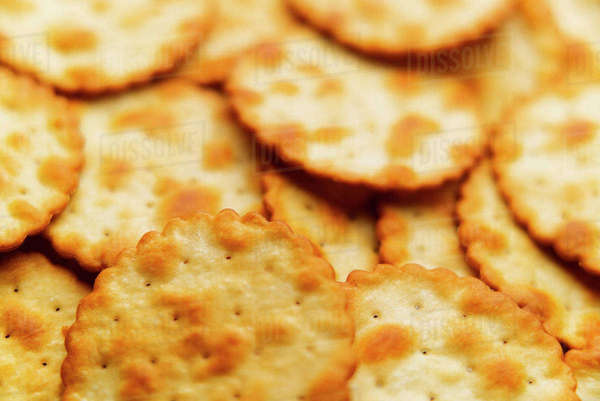 Pile of crackers - Royalty-free Stock Photo | Dissolve