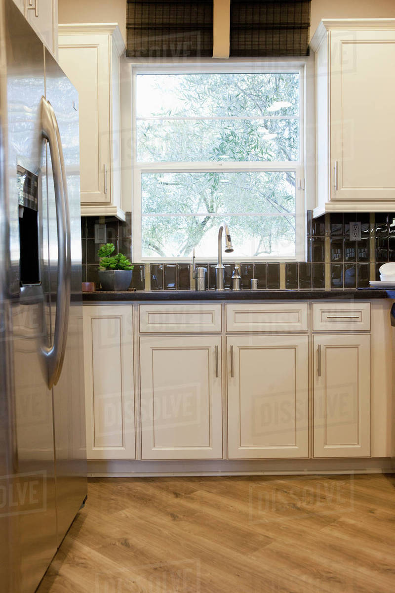 Interior of domestic kitchen - Royalty-free Stock Photo | Dissolve